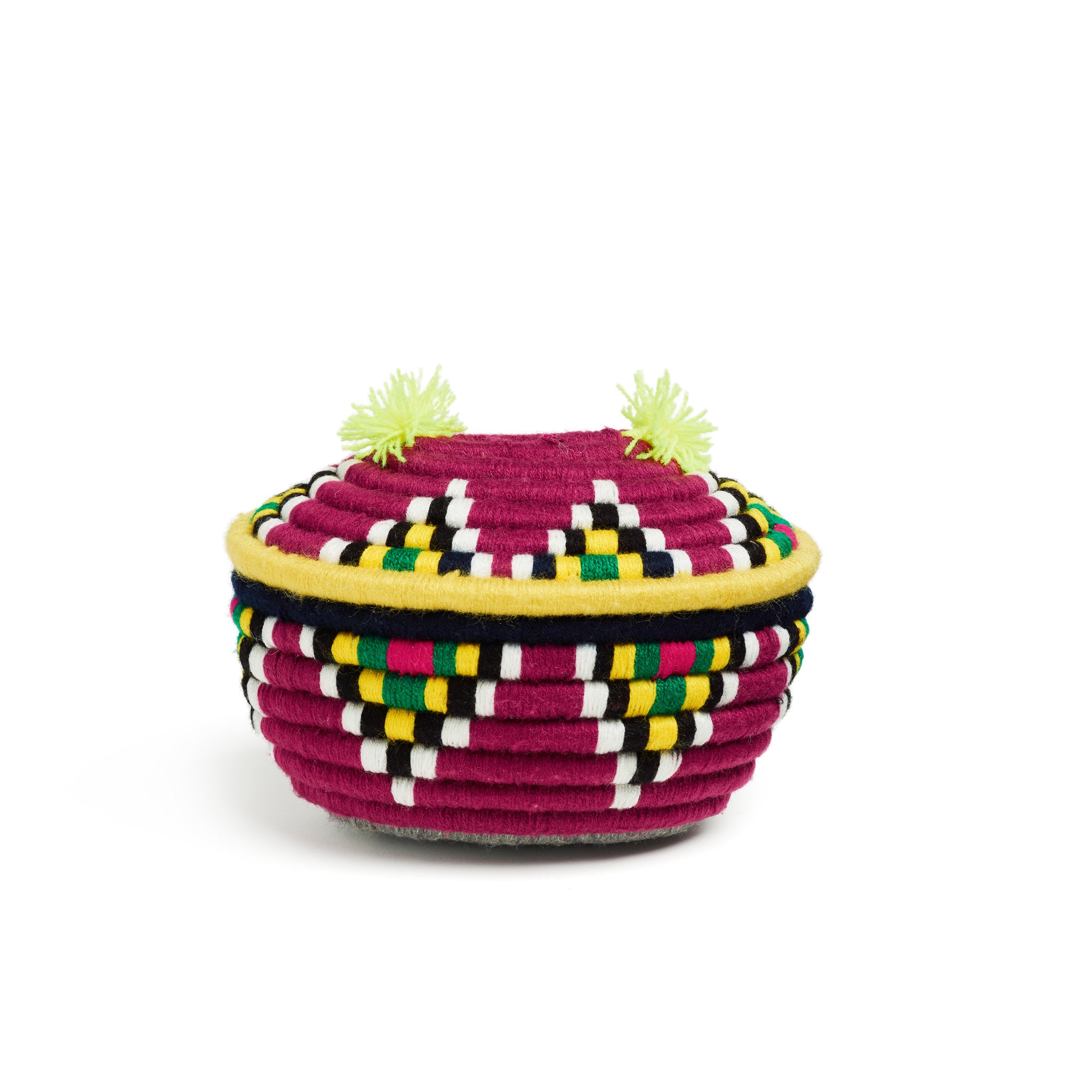 Banoo Oval Basket | Oval Decorative Handwoven Basket with Lid | Zan ...